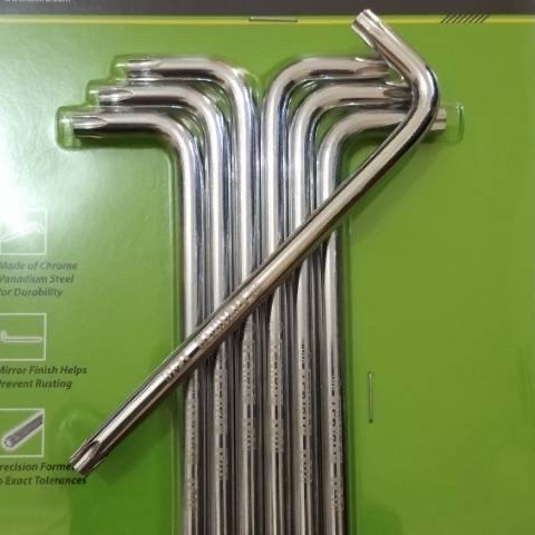 Jual KUNCI L BINTANG SATUAN / T10 T15 T20 T25 T27 T30 T40 T45 T50 / TEKIRO | Shopee Indonesia