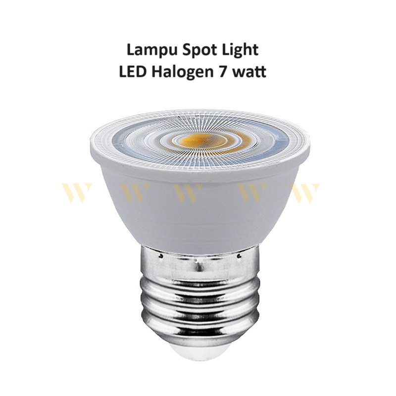 Jual Lampu Spot Halogen LED Spotlight 7 watt E27 Lampu Sorot Hemat dan ...