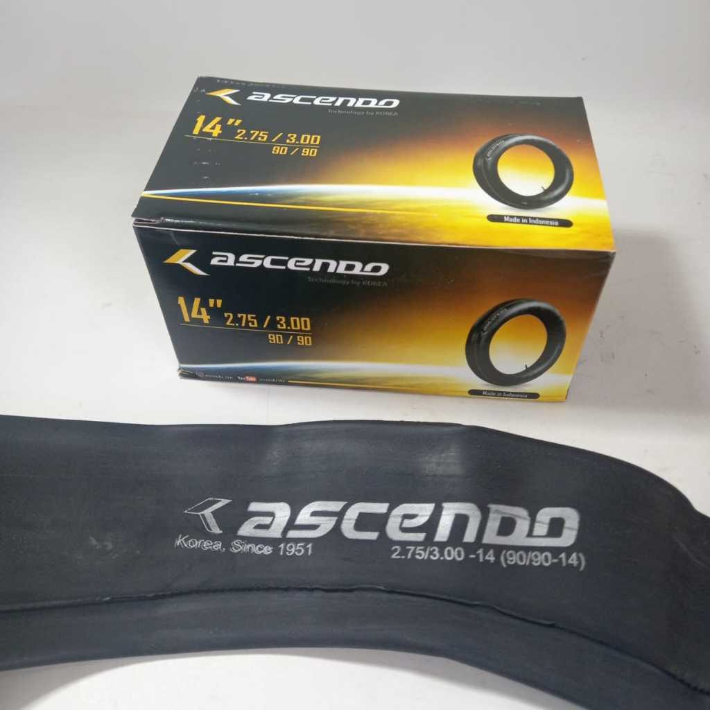 Jual BAN DALAM 275/300-14 80/90 RING 14 ASCENDO | Shopee Indonesia