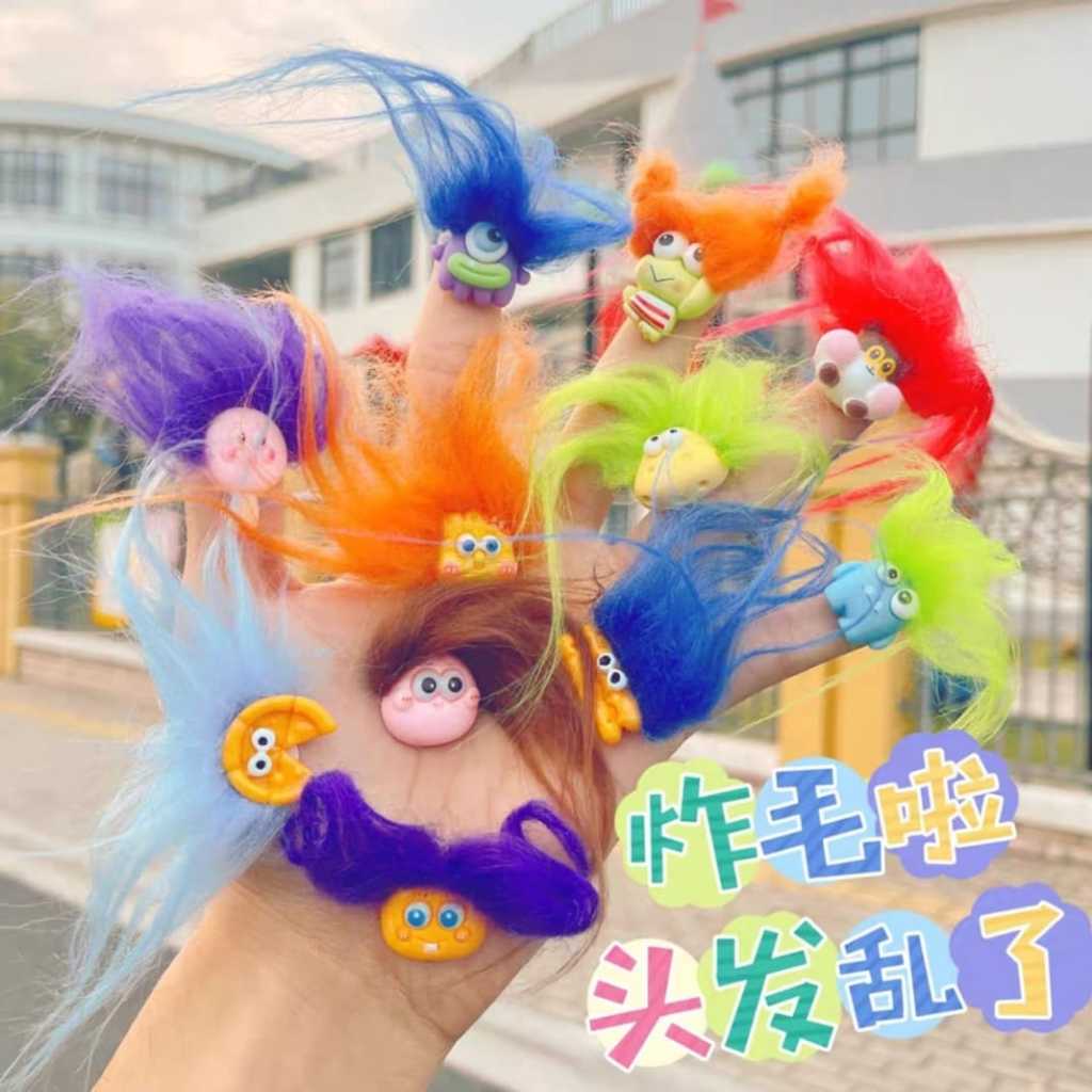 Jual STIPA Set DIY Karakter Rambut Kuncir dengan Lem Funny Little ...