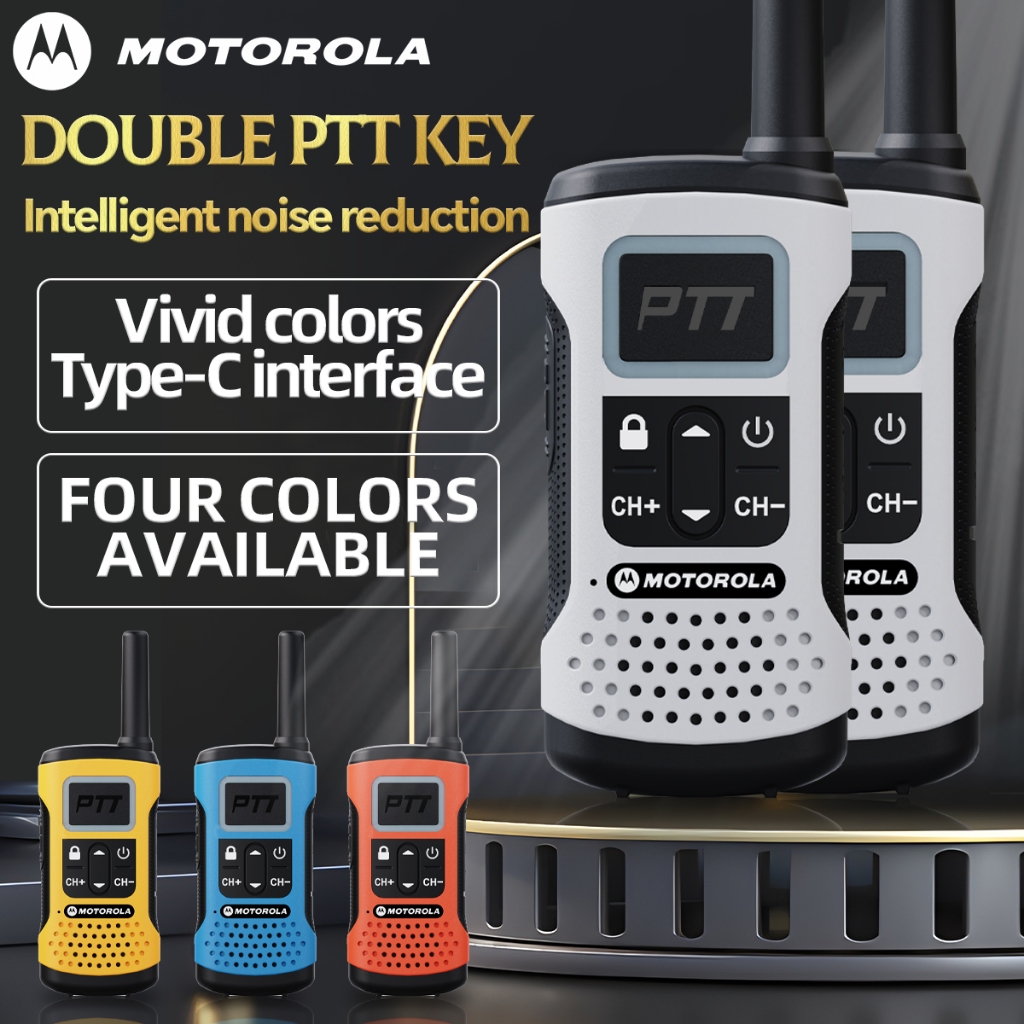 Jual T60 HT Motorola Walkie Talkie Untuk Anak Jarak Jauh 10KM Radio Dua Arah 5W Luar Ruangan ...