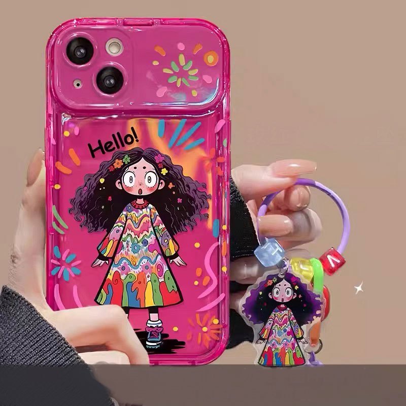 Jual Phone Case ip 6 PLUS -Tahan Guncangan Gadis Grafiti/Casing Ponsel ...