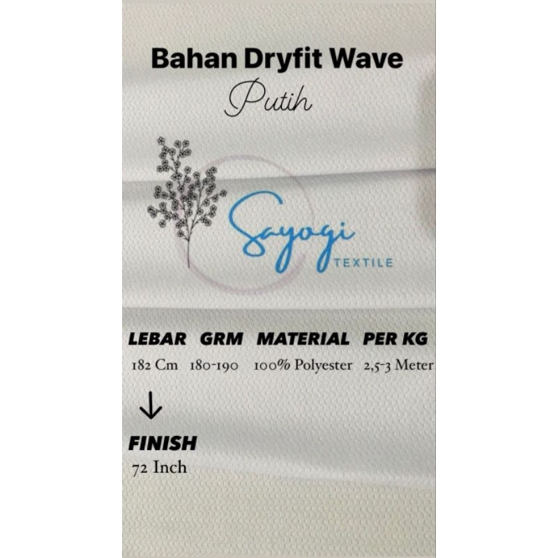 Jual Bahan Dryfit Wave | Shopee Indonesia