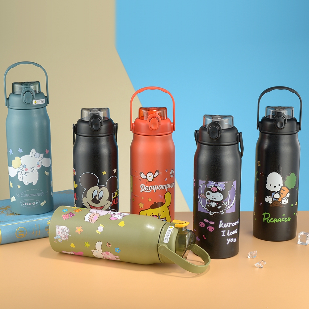 Jual Termos Botol Minum Stainless Steel KARAKTER I Termos Botol Tenteng ...