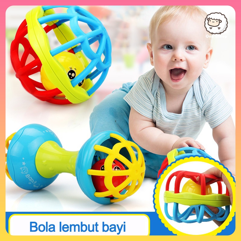 Jual Mainan Kerincingan Bayi / teether rattle stick/mainan gigitan bayi ...