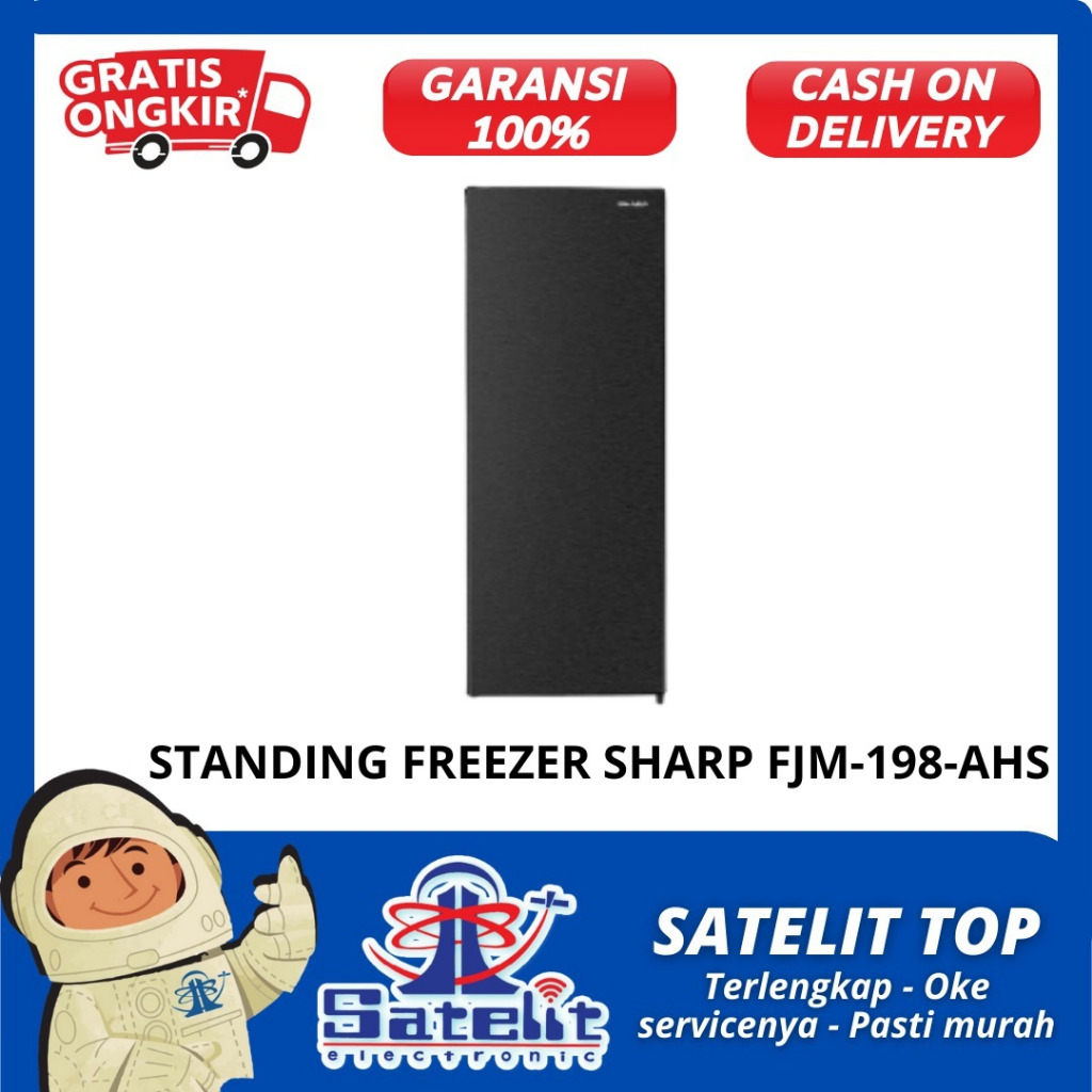 Jual STANDING FREEZER SHARP FJM-198-AHS | Shopee Indonesia