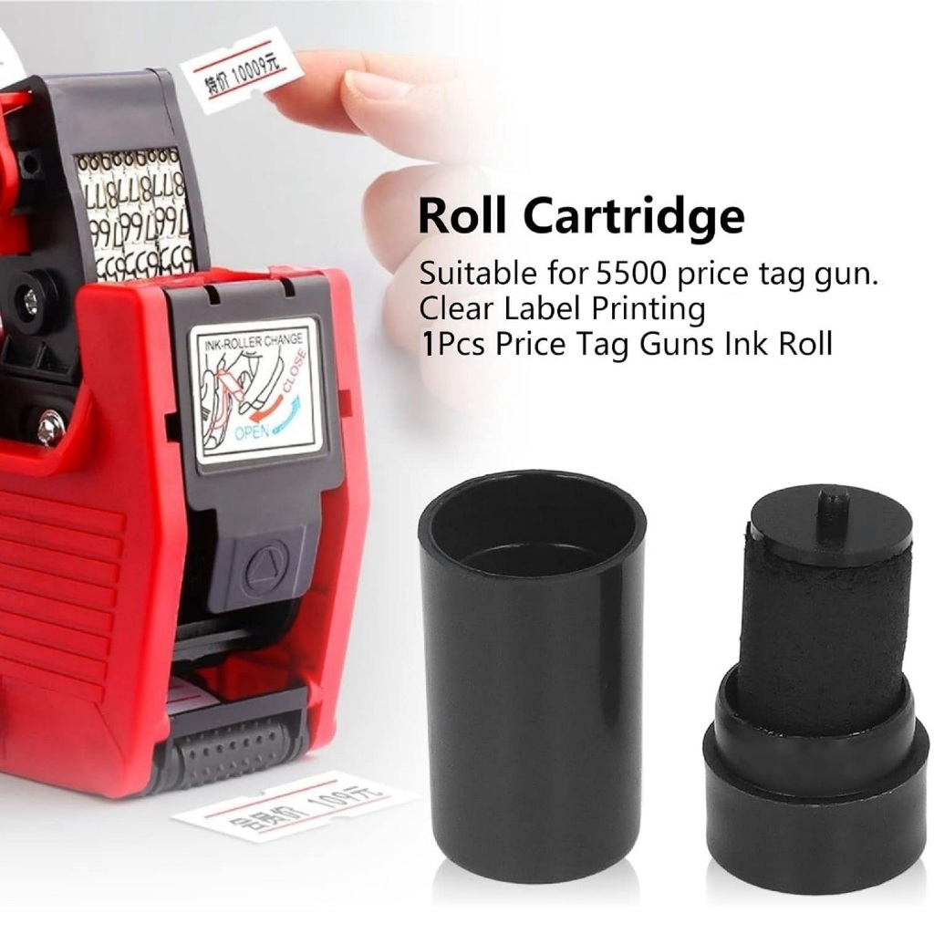 Jual INK Roller 5500 / Refil Tinta Lebel Harga 1 Line / Re-Ink Tinta ...