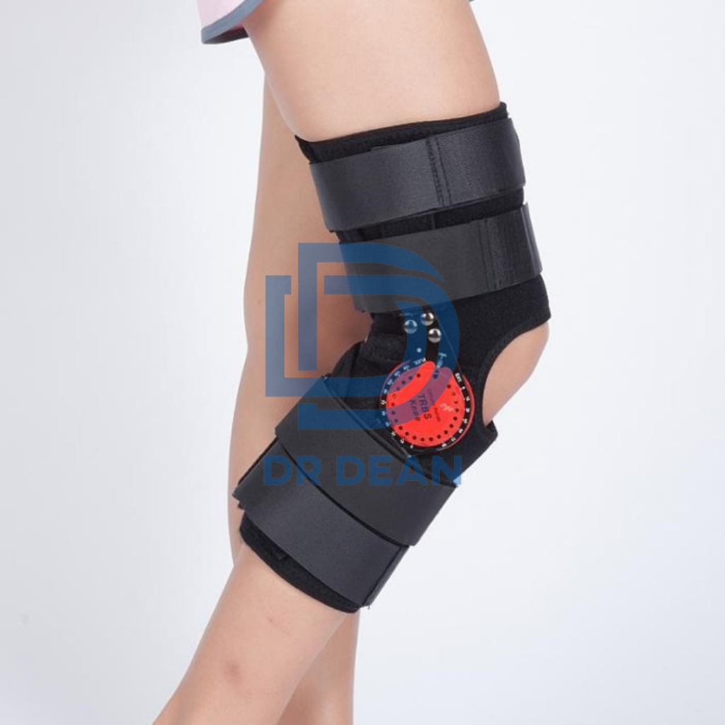 Jual Hinged Knee Soft Brace With ROM Deker Penyangga Lutut ...