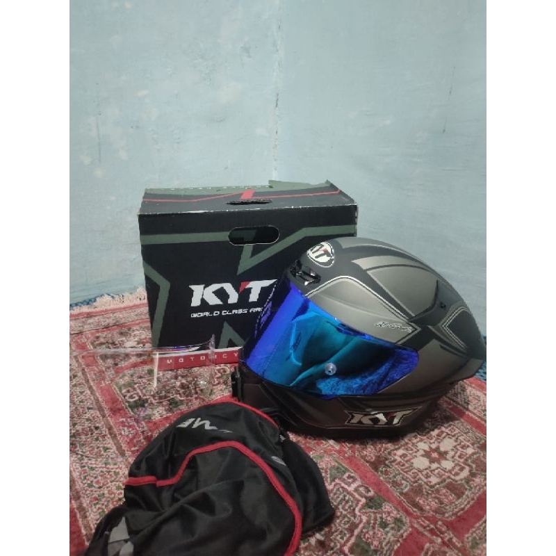 Jual KYT TT COURSE LIKE NEW | Shopee Indonesia