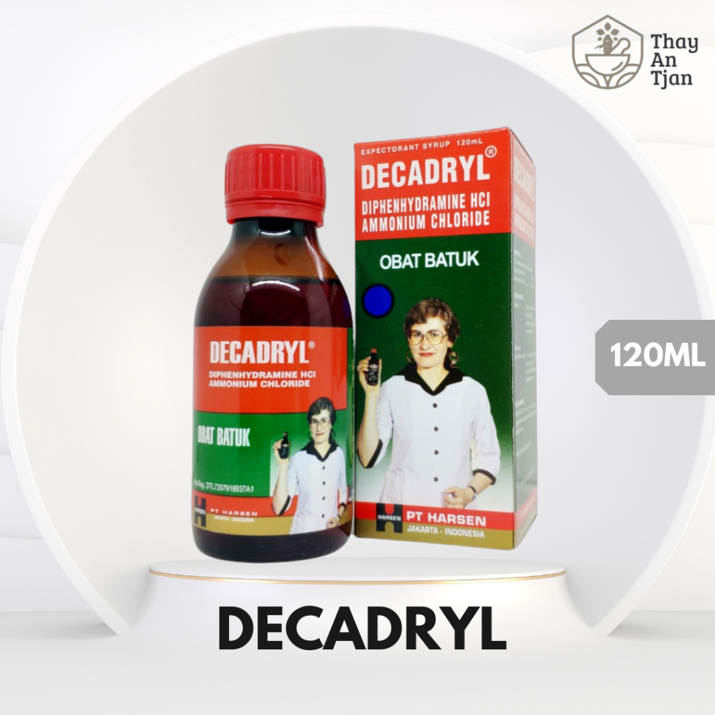 Jual DECADRYL EXPECTORANT SYRUP 120 ML | OBAT BATUK | Shopee Indonesia