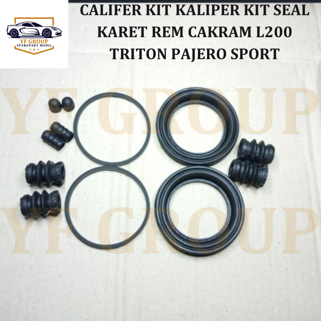 Jual SPAREPART MOBIL CALIFER KIT KALIPER KIT SEAL KARET REM CAKRAM L200 TRITON PAJERO SPORT ...
