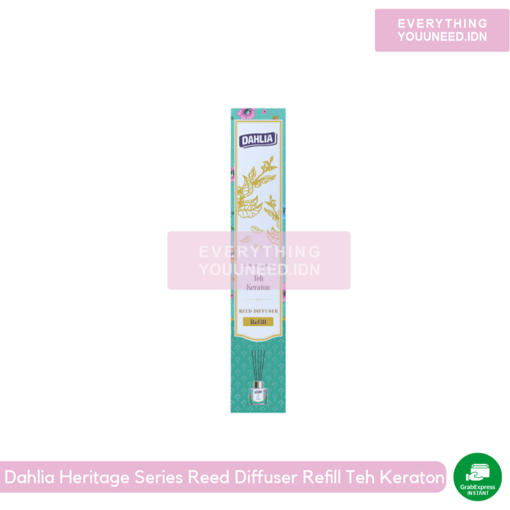 Jual Dahlia Heritage Series Reed Diffuser Refill Teh Keraton | Shopee ...