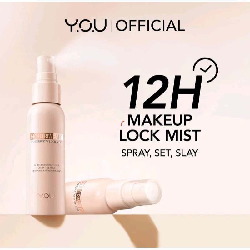 Jual KENMART - Y.O.U ‼️ READY STOK‼️NOUTRIWEAR SETTING SPRAY | MAKE UP ...