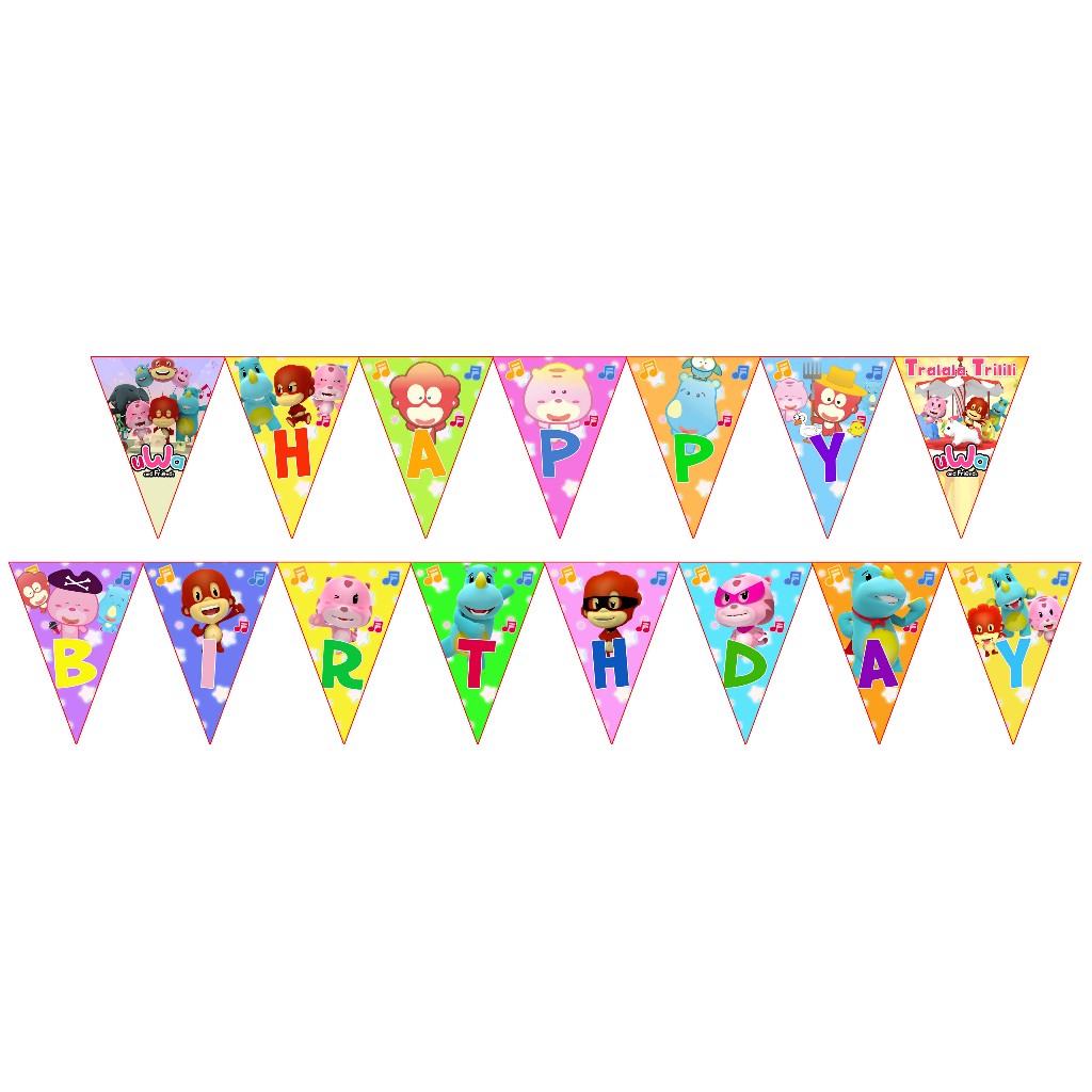 Jual Bunting flag Uwa and Friend | Shopee Indonesia