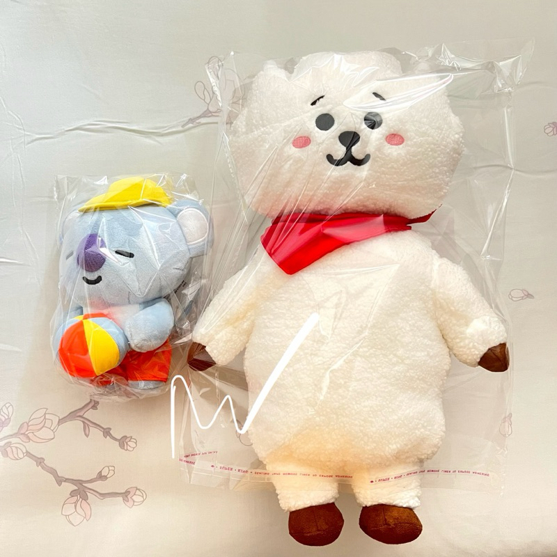 Jual [READY INA] Officia BTS bt21 rj standing doll & koya doll | Shopee ...
