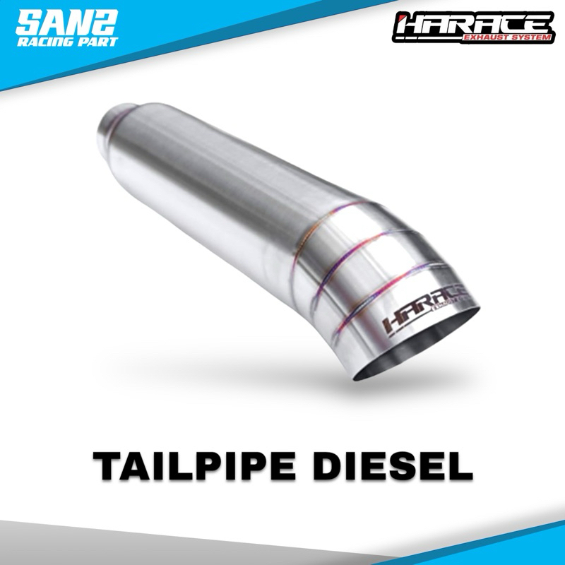 Jual tailpipe knalpot mobil diesel harace EXHAUST ukuran 2.5INCH Innova ...