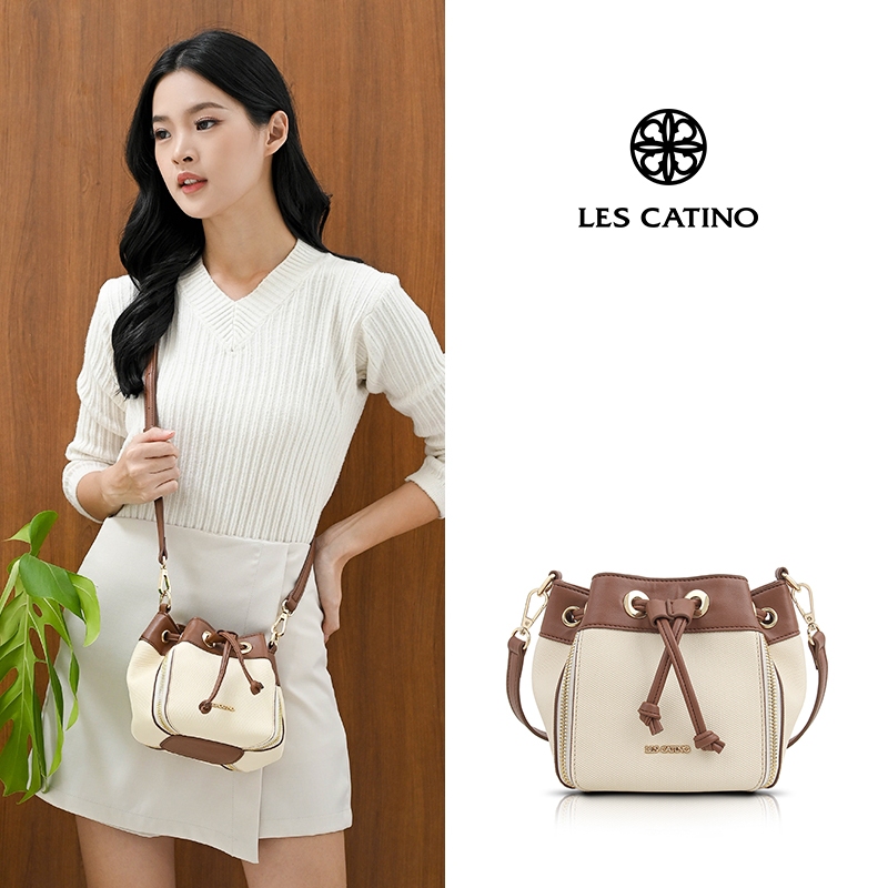 Jual Tas Wanita Les Catino Selly Drawstring | Shopee Indonesia