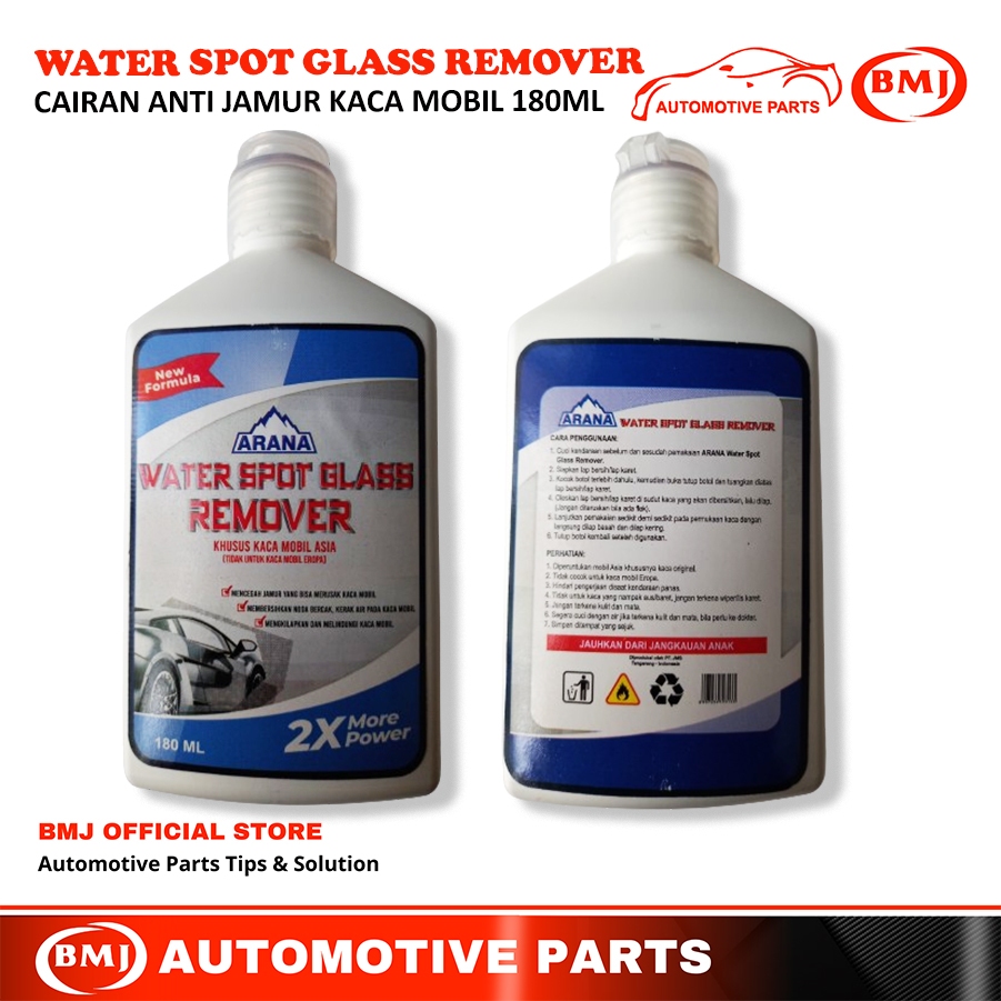 Jual Arana Water Spot Glass Remover / Cairan Anti Jamur Kaca Mobil ...