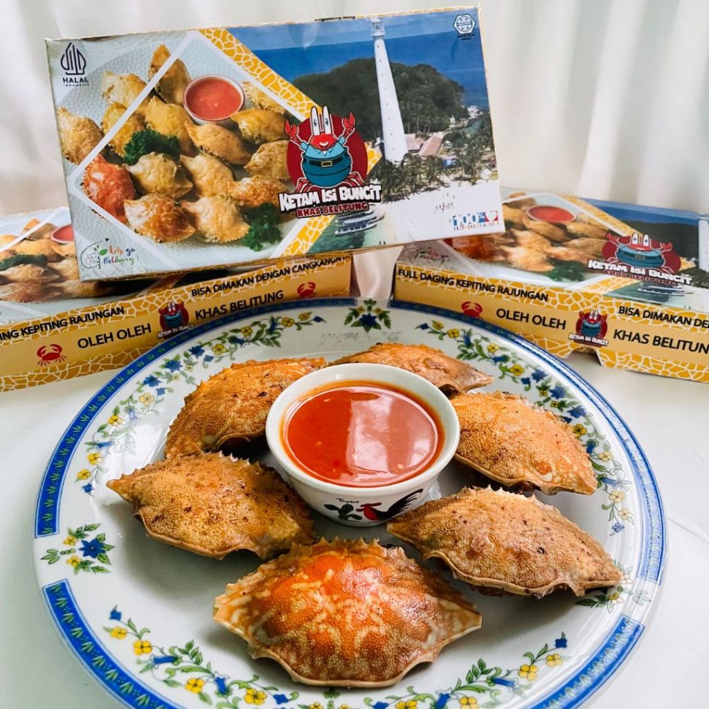 Jual Ketam isi Kepiting Rajungan Khas Belitung - 150 gram | Shopee ...