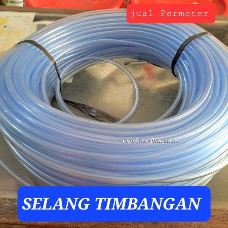 Jual SELANG TIMBANGAN WATERPASS SELANG BENING TRANSPARAN | Shopee Indonesia