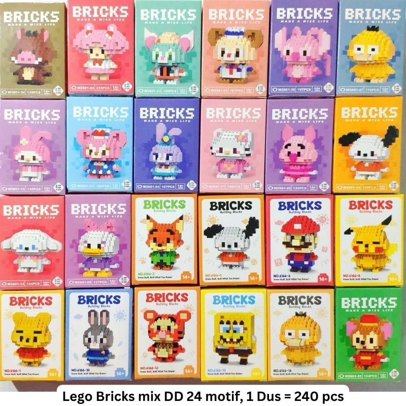 Jual NANO BRICKS/NANO BLOKS KARTUN | Shopee Indonesia