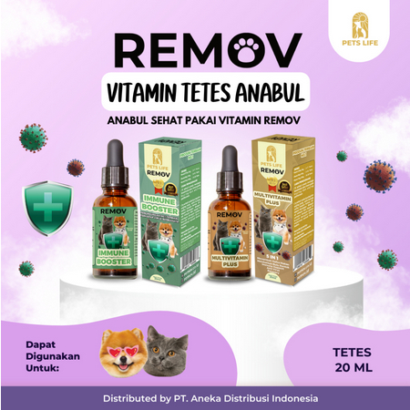 Jual Remov Vitamin Tetes Untuk Multivitamin Dan Immune Booster 20 Ml ...