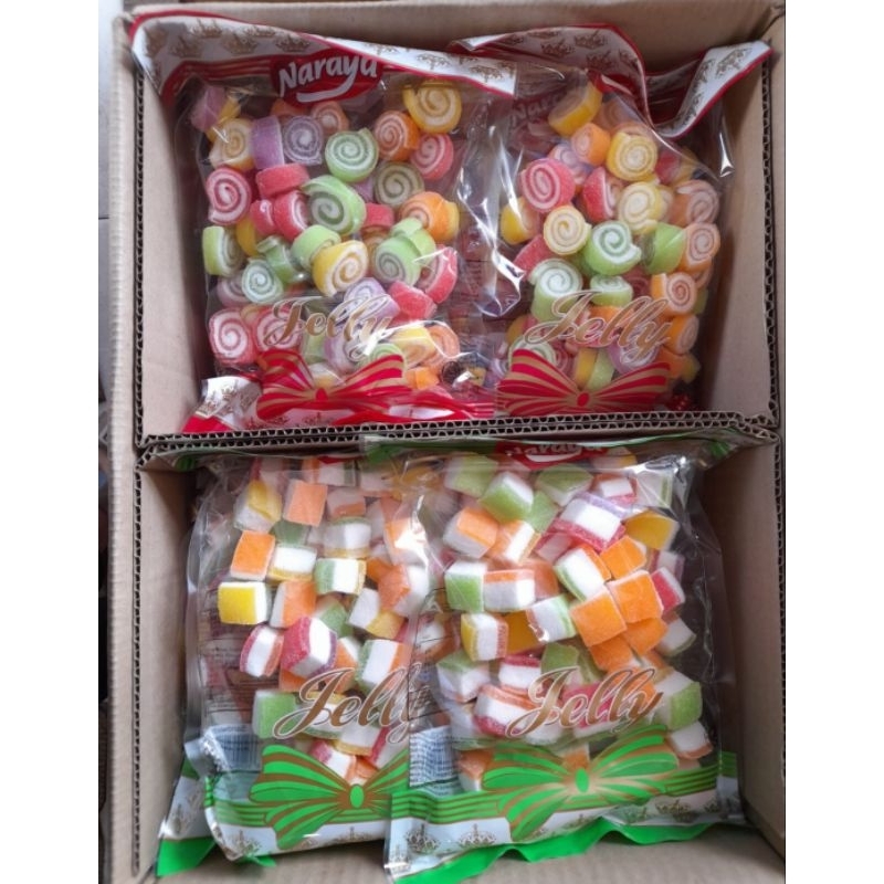 Jual Naraya Jelly kemasan 500gr (Bentuk permen dikirim random, sesuai ...