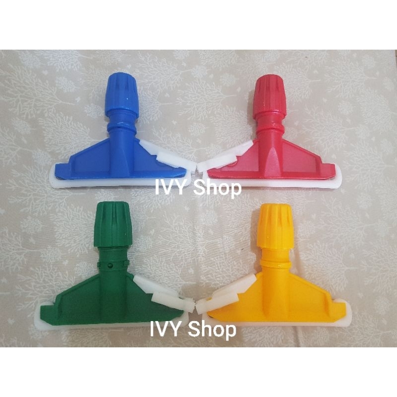 Jual Mop holder / jepit mop Warna Biru / Merah | Shopee Indonesia