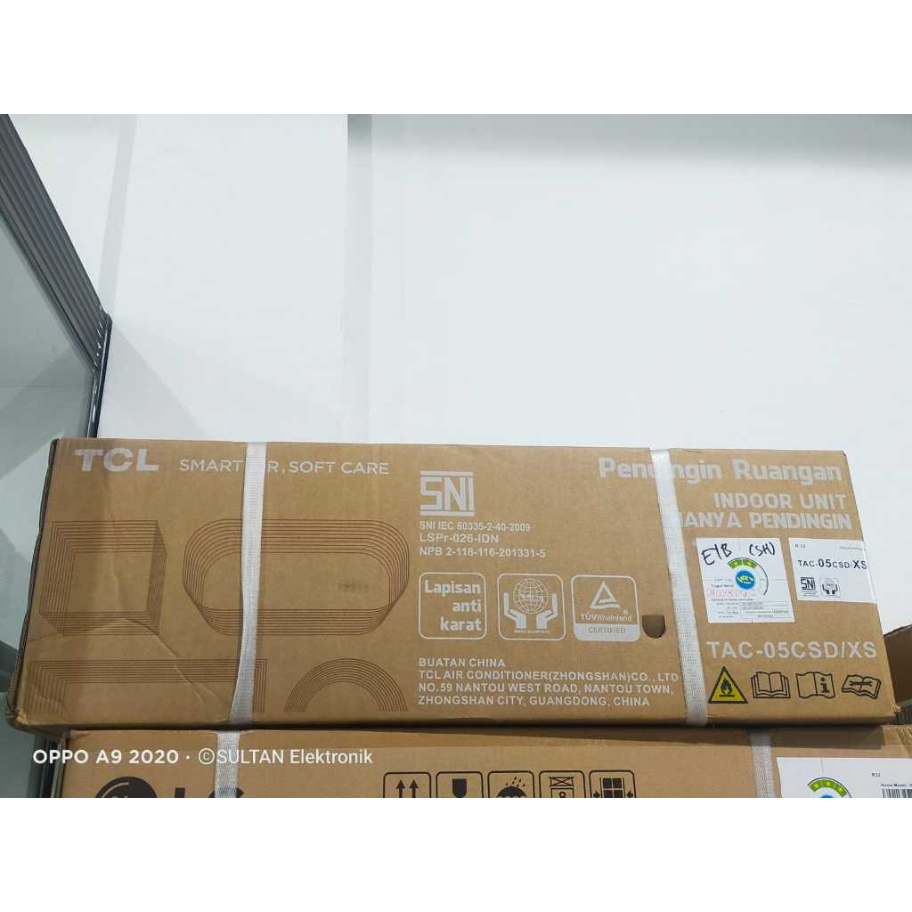 Jual TCL AC 1/2 PK TAC-05CSD/XS FREON R32 FAST COOLING GARANSI RESMI ...