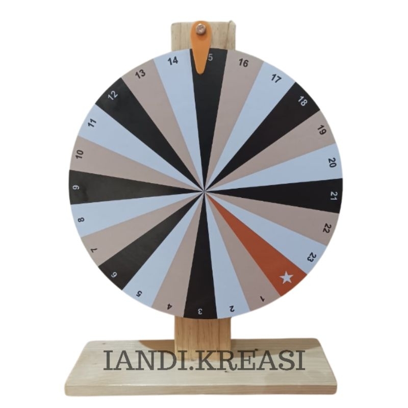 Jual MAINAN EDUKASI RODA PUTAR 40CM-50CM/ RODA UNDIAN / wheel of ...