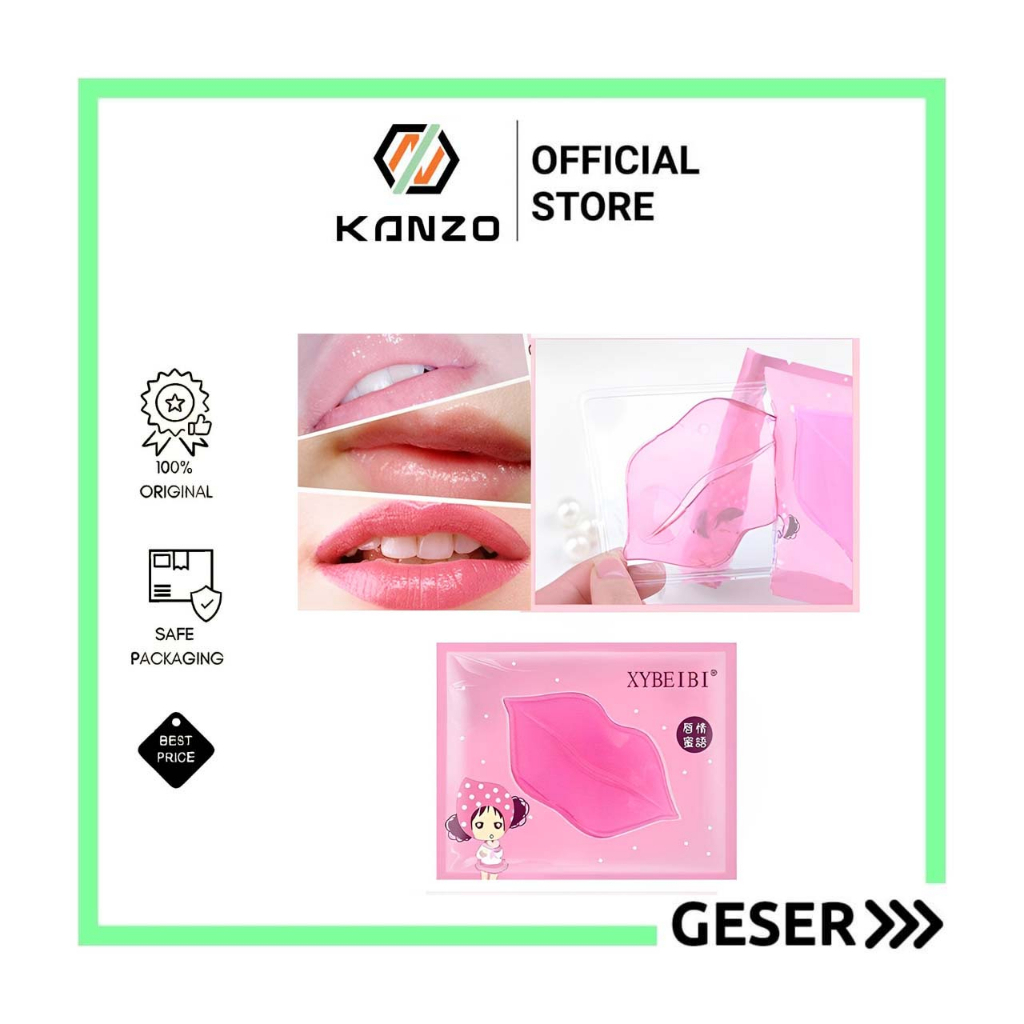 Jual Kanzo - Masker Bibir Lipmask Collagen / Collagen Moisturizing Lips ...