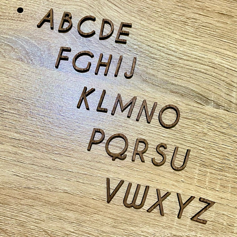 Jual Laser Ukiran Huruf Angka | Custom Cutting Grafir Dekorasi Hiasan ...
