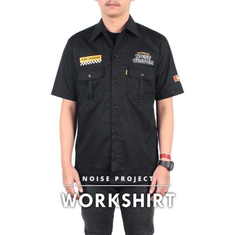 Jual KEMEJA WORKSHIRT NOISE PROJECT ORIGINAL / KEMEJA KERJA PRIA DAN ...