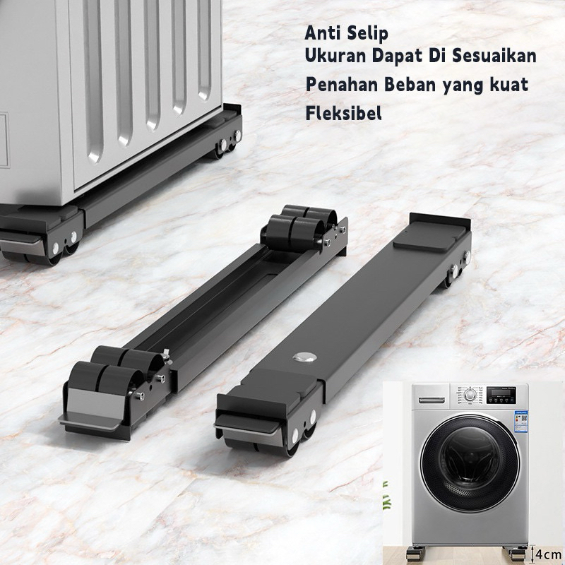 Jual Roda Lemari Portable Roda kulkas/Tatakan mesin cuci /Tatakan ...
