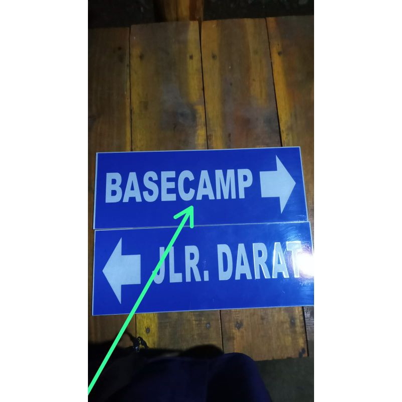 Jual PAPAN PENUNJUK ARAH /PLAKAT PENUNJUK ARAH BAHAN AKRILIK UKURAN ...
