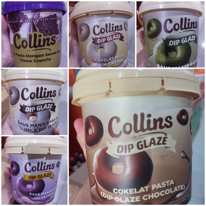 Jual Collins Coco Crunchy dan Glaze 1kg | Shopee Indonesia