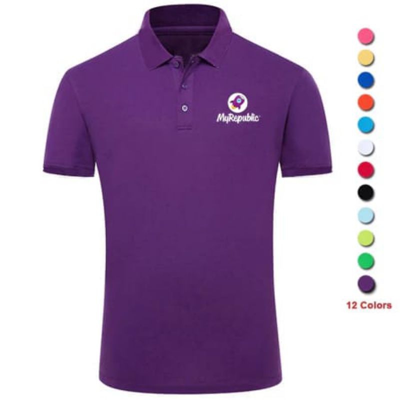 Jual TSHIRT KAOS MODEL POLO-MY REPUBLIC INTERNET -TANGAN PENDEK ...