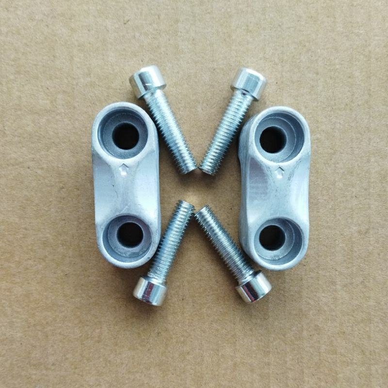 Jual DUDUKAN RAISER RISER KLEM TUTUP STANG YAMAHA X RIDE FINO PNP ...