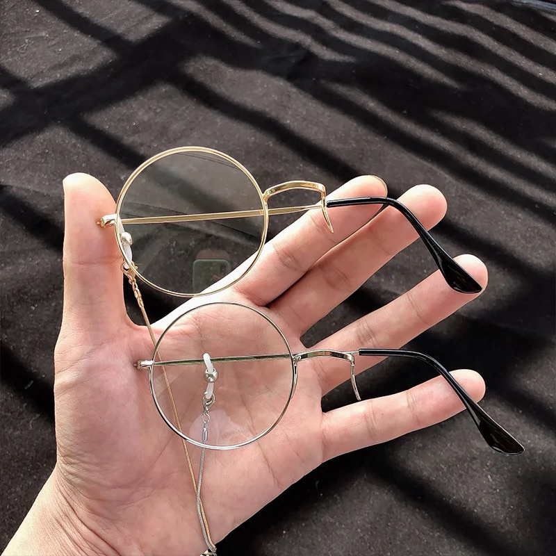 Jual (READY SILVER) Kacamata Retro Monocle Lolita Cosplay | Shopee ...