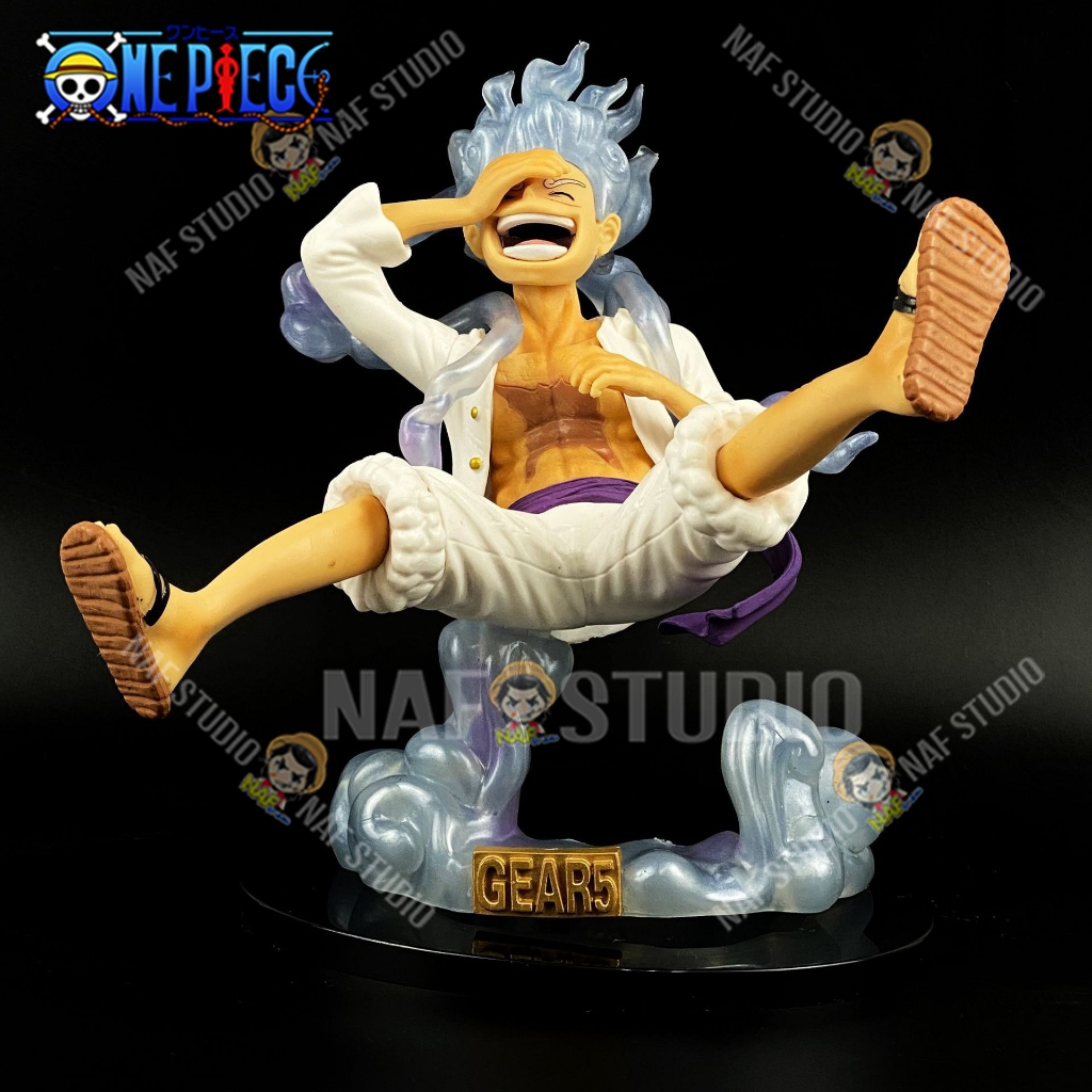 Jual Figure Luffy Gear 5 Icon Tertawa NAF Studio | Shopee Indonesia