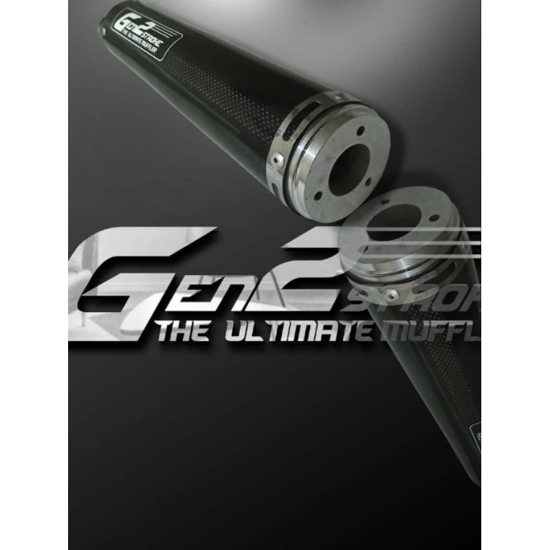 Jual Silencer original Gen2stroke universal racing Cocok untuk Ninja,RX ...