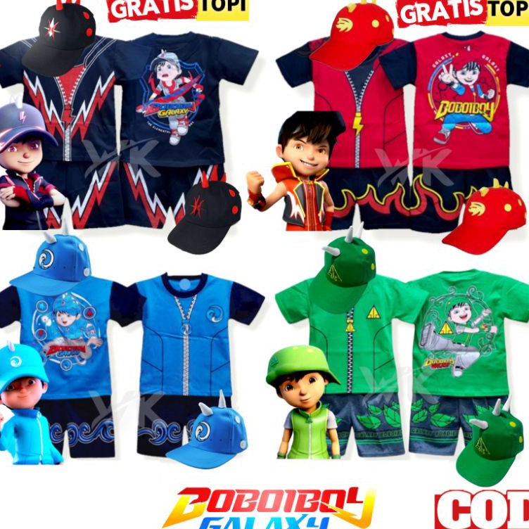 Jual Dapatkan Koin BAJU SETELAN KOSTUM BOBOIBOY ANAK LAKI LAKI MURAH ...