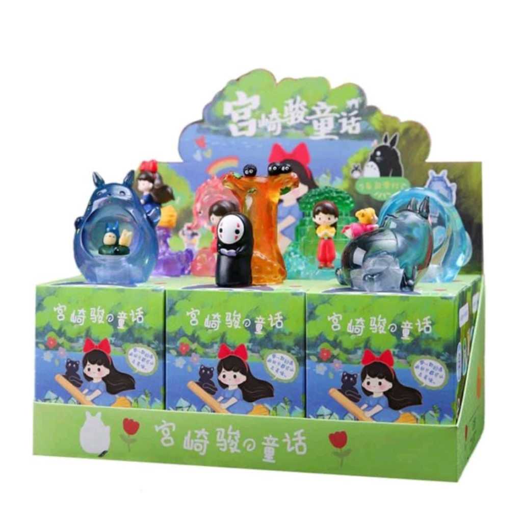 Jual Totoro Miyazaki Hayao Blind Box Luminous Doll Figure Totoro Ghibli ...