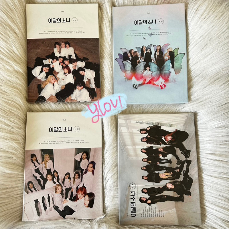 Jual ALBUM ONLY Loona butterfly xx Limeted & normal FP (first press ...