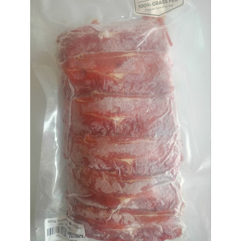 Jual aus beef slice low fat 500g | Shopee Indonesia