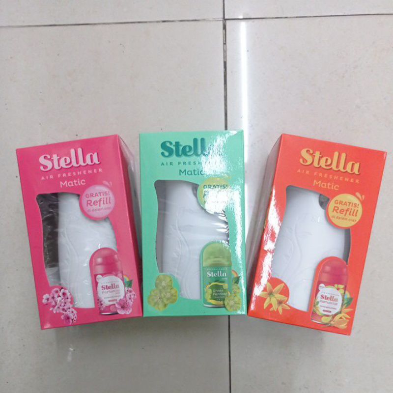 Jual Stella matic set box (Alat + Baterai + Reffil) | Shopee Indonesia