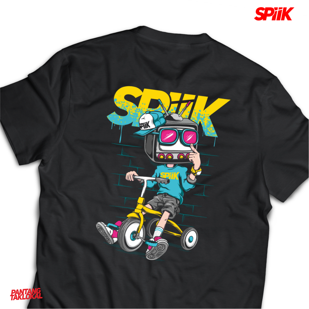 Jual TSHIRT SPIIK REGULER SWAGY HEAD / KAOS DISTRO COWOK CEWEK | Shopee Indonesia