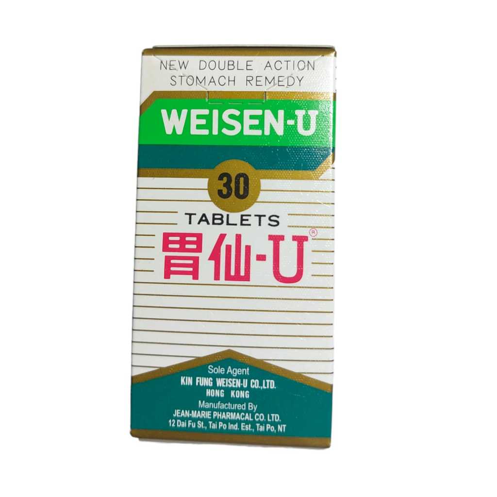 Jual Wei Sen U - Weisen U Obat Maag Asli Japan isi 30 Tablet | Shopee ...