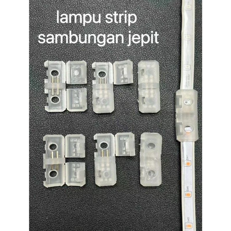 Jual Socket Colokan Strip Lampu 3528/5050 220V Adaptor Lampu Strip ...