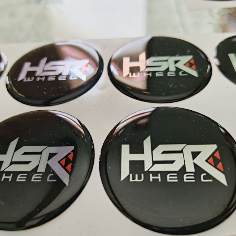Jual STICKER ENKEI HSR RAYS VOLK RACING WHEEL XXR RESIN DIAMETER 4.3 CM ...
